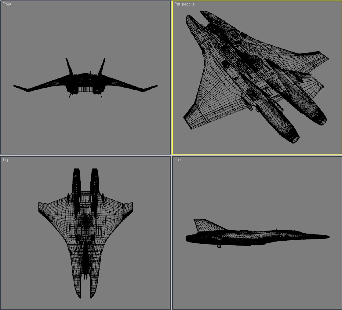 Space Interceptor 3d Max