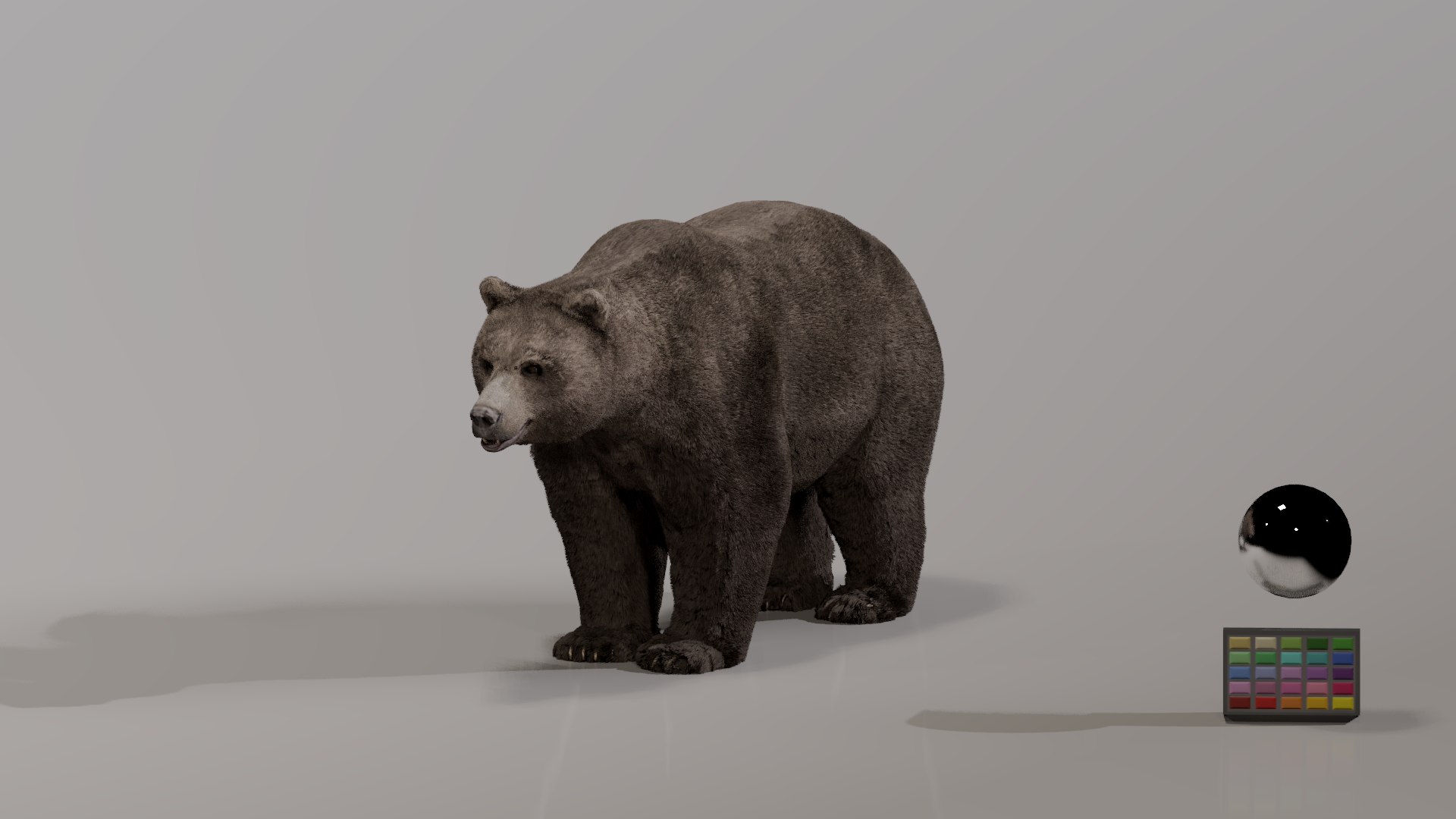 Bear - Rigged Blender 3d model model - TurboSquid 2002925