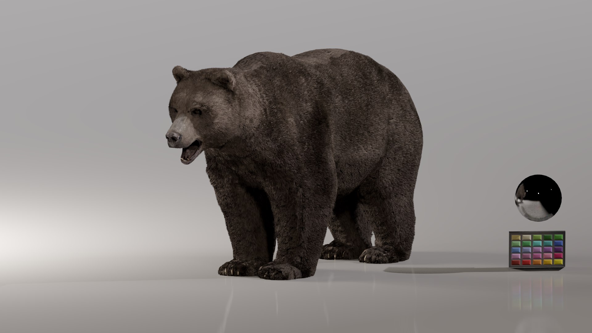 Bear - Rigged Blender 3d model model - TurboSquid 2002925