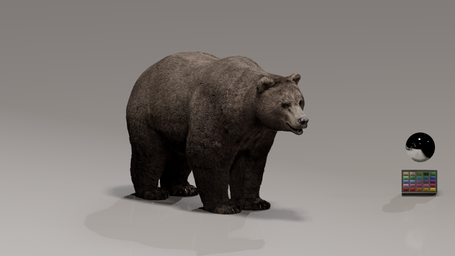 Bear - Rigged Blender 3d model model - TurboSquid 2002925