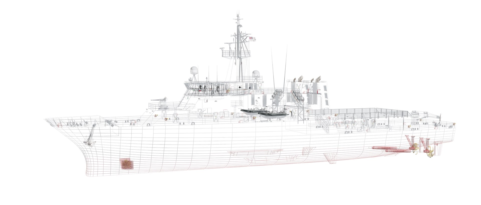 Protector Class Offshore Patrol Vessel - HMNZS Otago 3D - TurboSquid ...