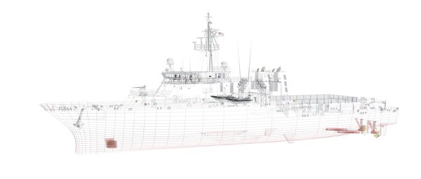 modelo 3d Protector Class Offshore Patrol Vessel - HMNZS Otago ...