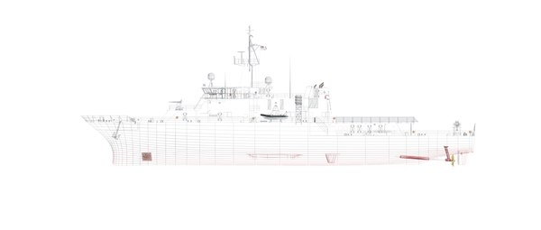 modelo 3d Protector Class Offshore Patrol Vessel - HMNZS Otago ...