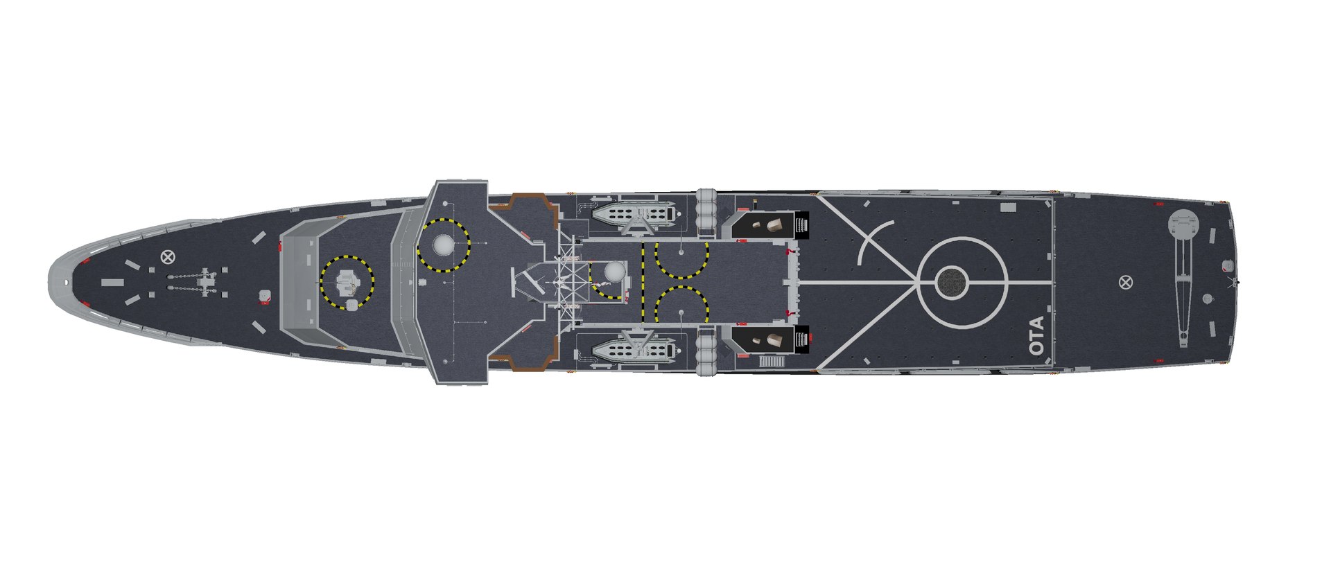 Protector Class Offshore Patrol Vessel - HMNZS Otago 3D - TurboSquid ...