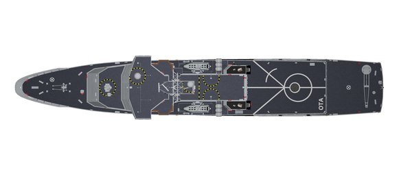 modelo 3d Protector Class Offshore Patrol Vessel - HMNZS Otago ...