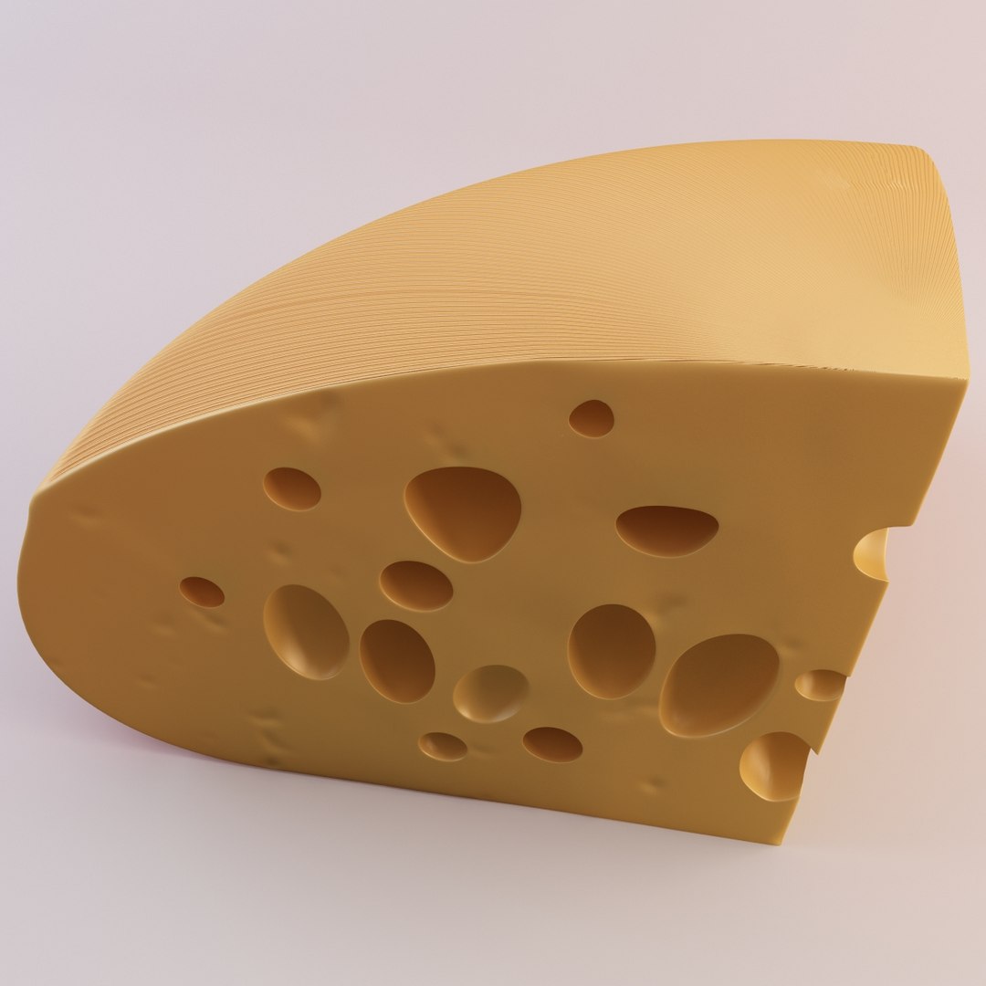 Cheese Food Modelled 3d Max