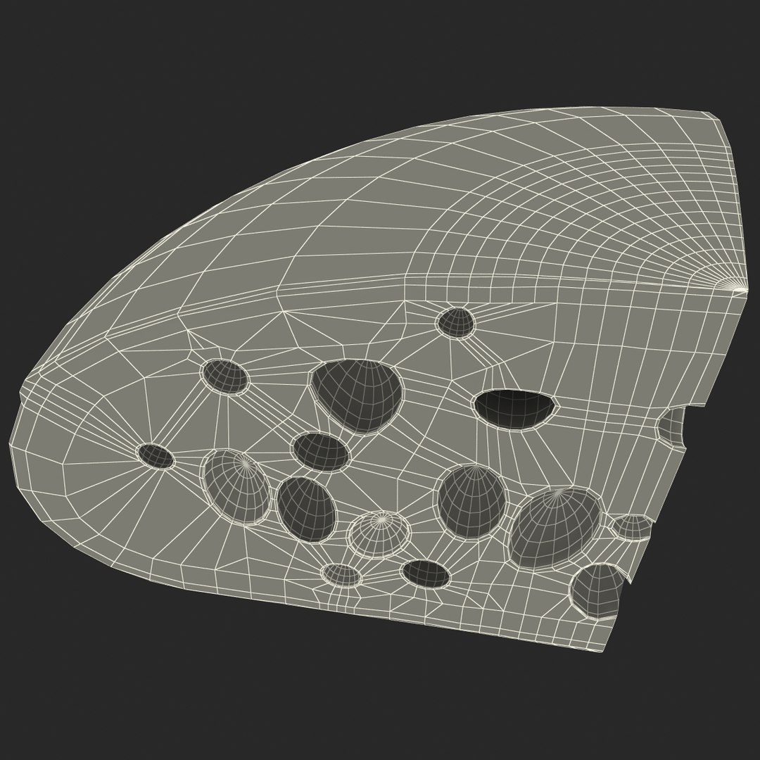 Cheese Food Modelled 3d Max