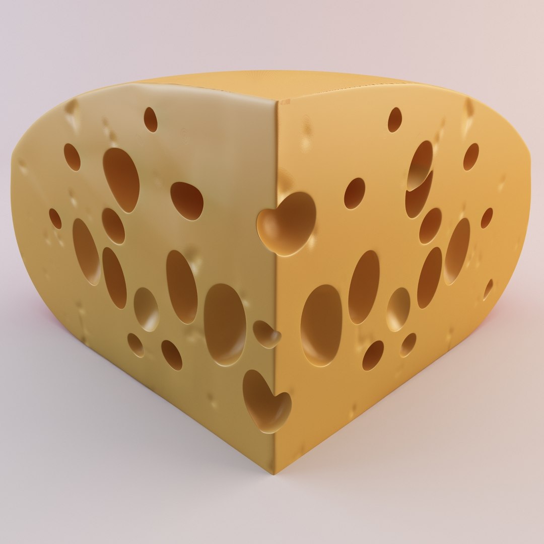 Cheese Food Modelled 3d Max