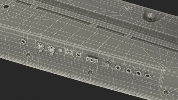 3D Black Keytar Roland AX Edge model - TurboSquid 1784001
