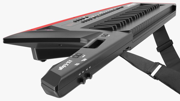 3D Black Keytar Roland AX Edge model - TurboSquid 1784001