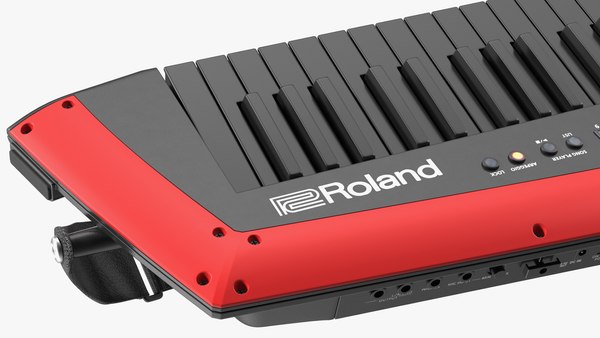 3D Black Keytar Roland AX Edge model - TurboSquid 1784001