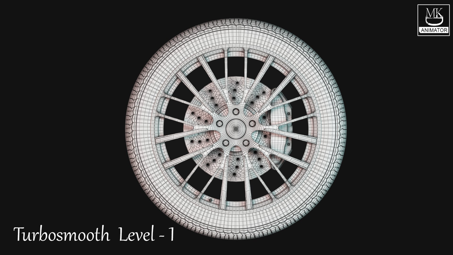 3D Car Rim Tire 3D Model - TurboSquid 2312763