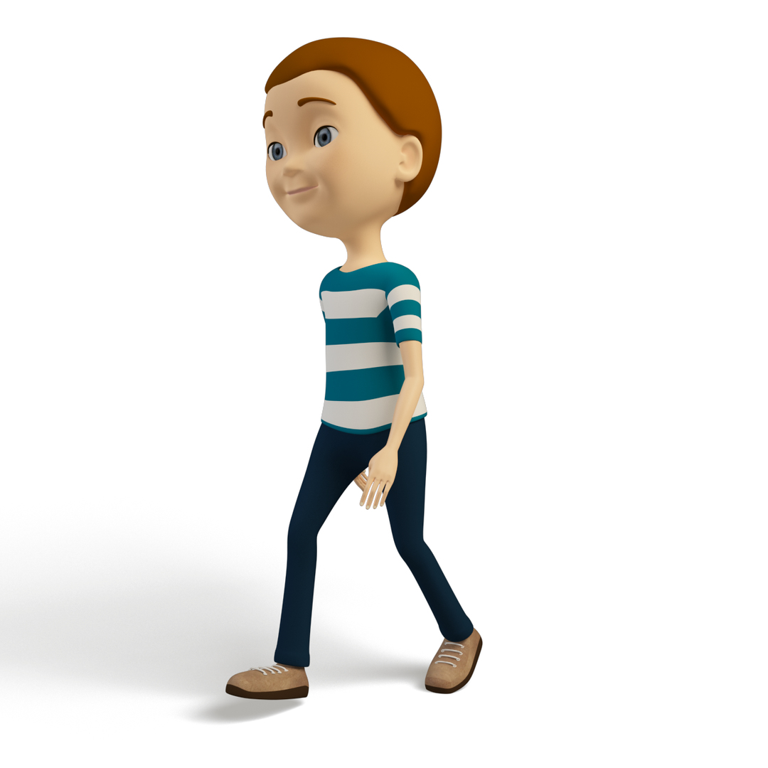 max cartoon character kid