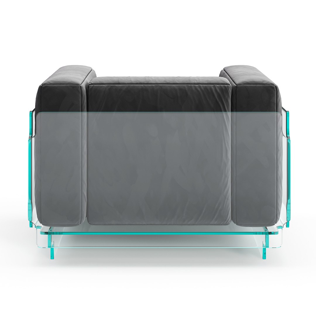 3D Glas Italia Crystal Lounge Armchair - TurboSquid 2320377
