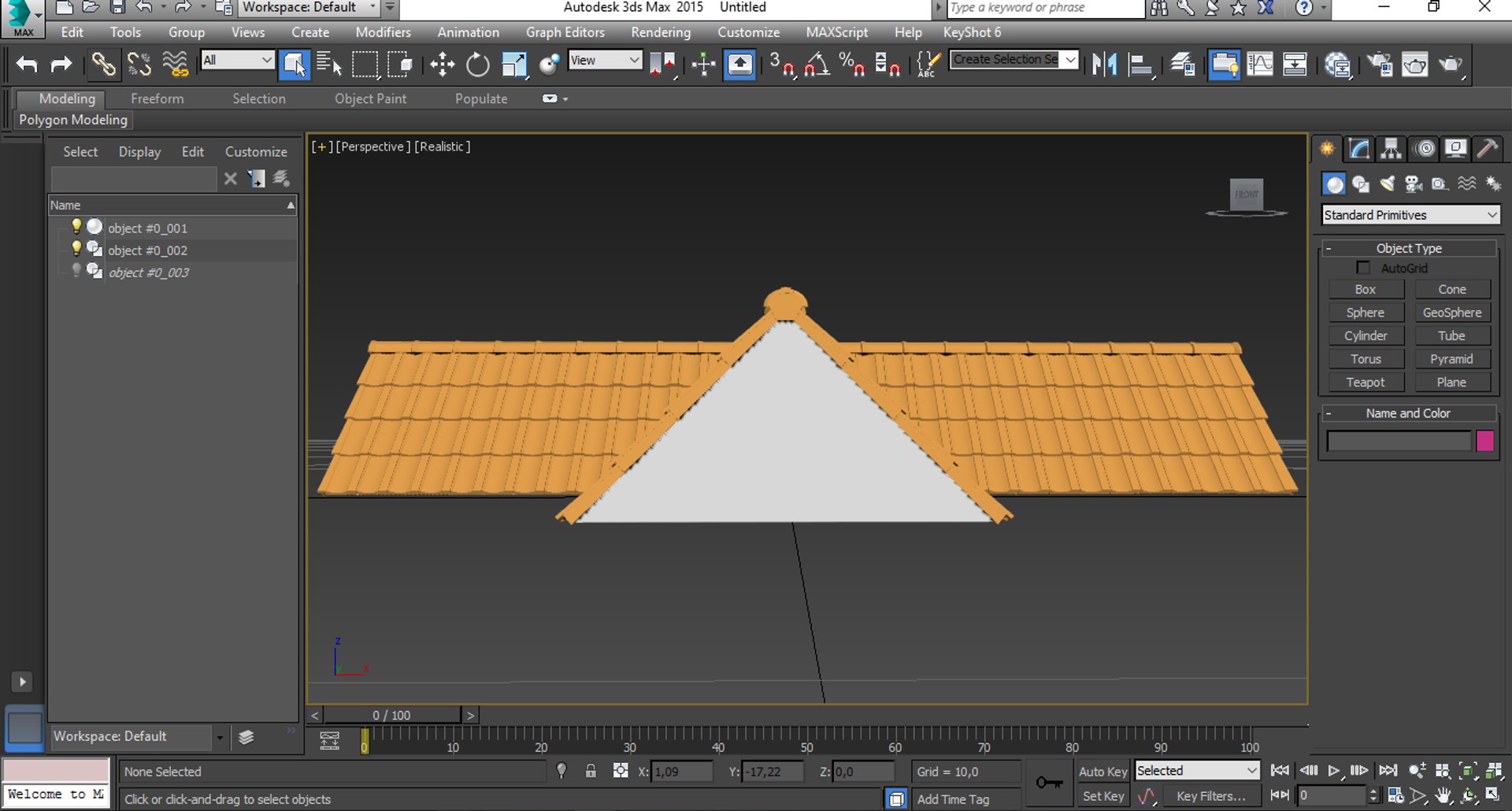 3d Model Roof