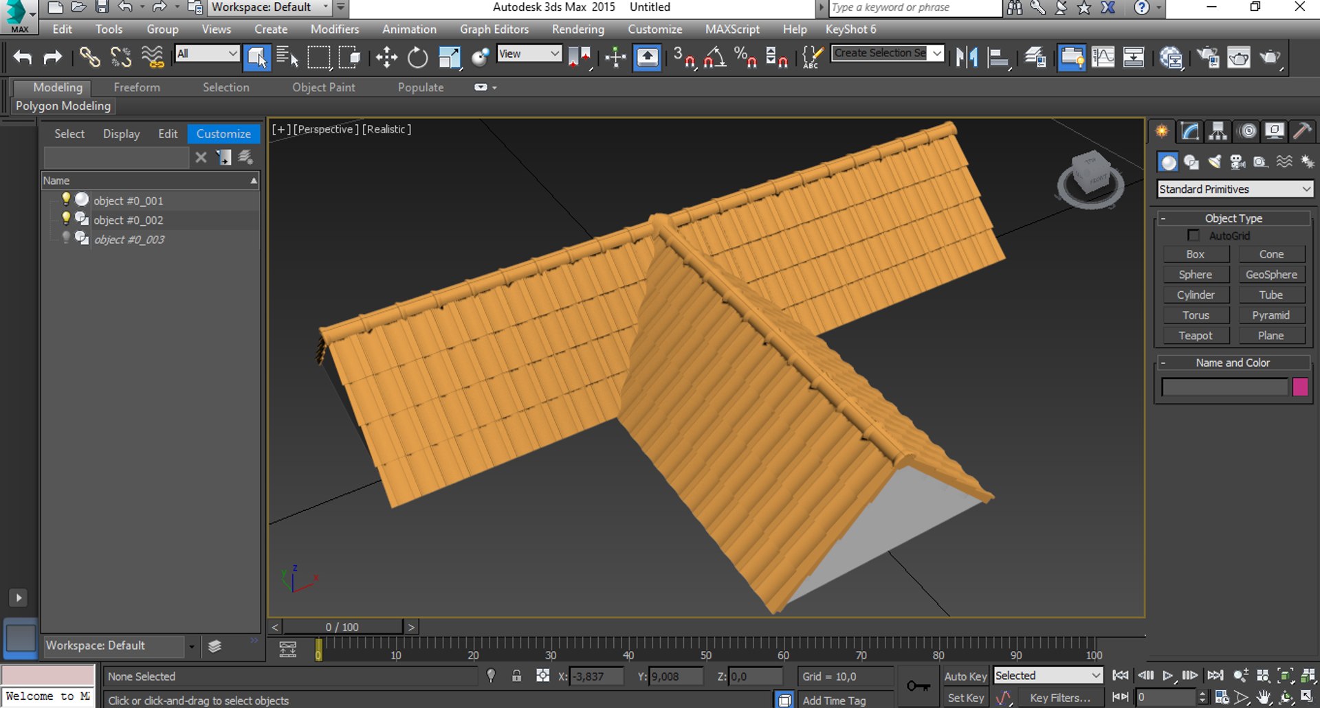 3d Model Roof