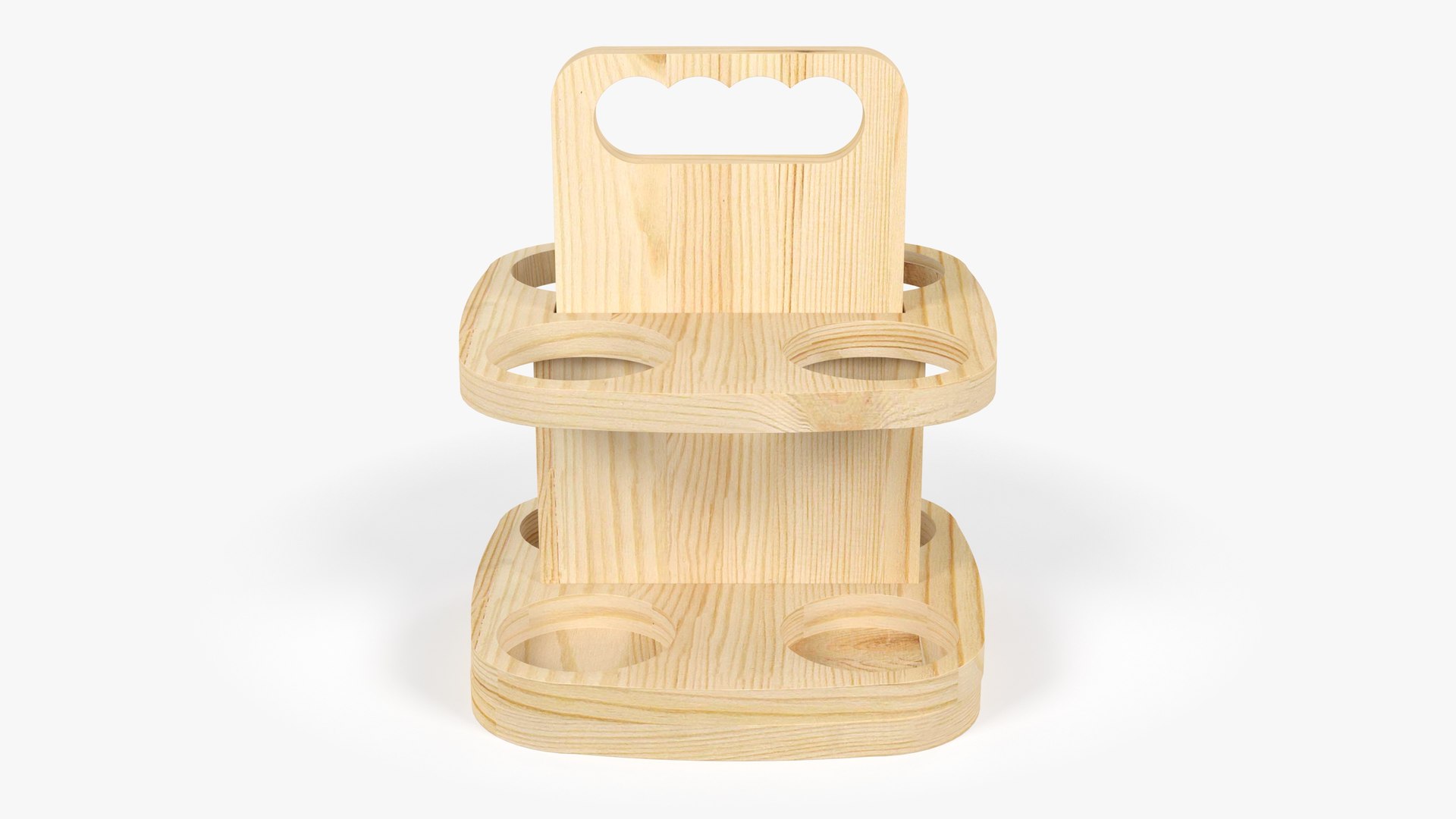 Wine Caddy 3D Model - TurboSquid 2200815