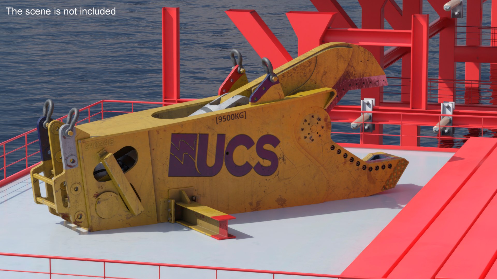 Offshore Pipe Cutting Machine Used 3D Model - TurboSquid 2328714