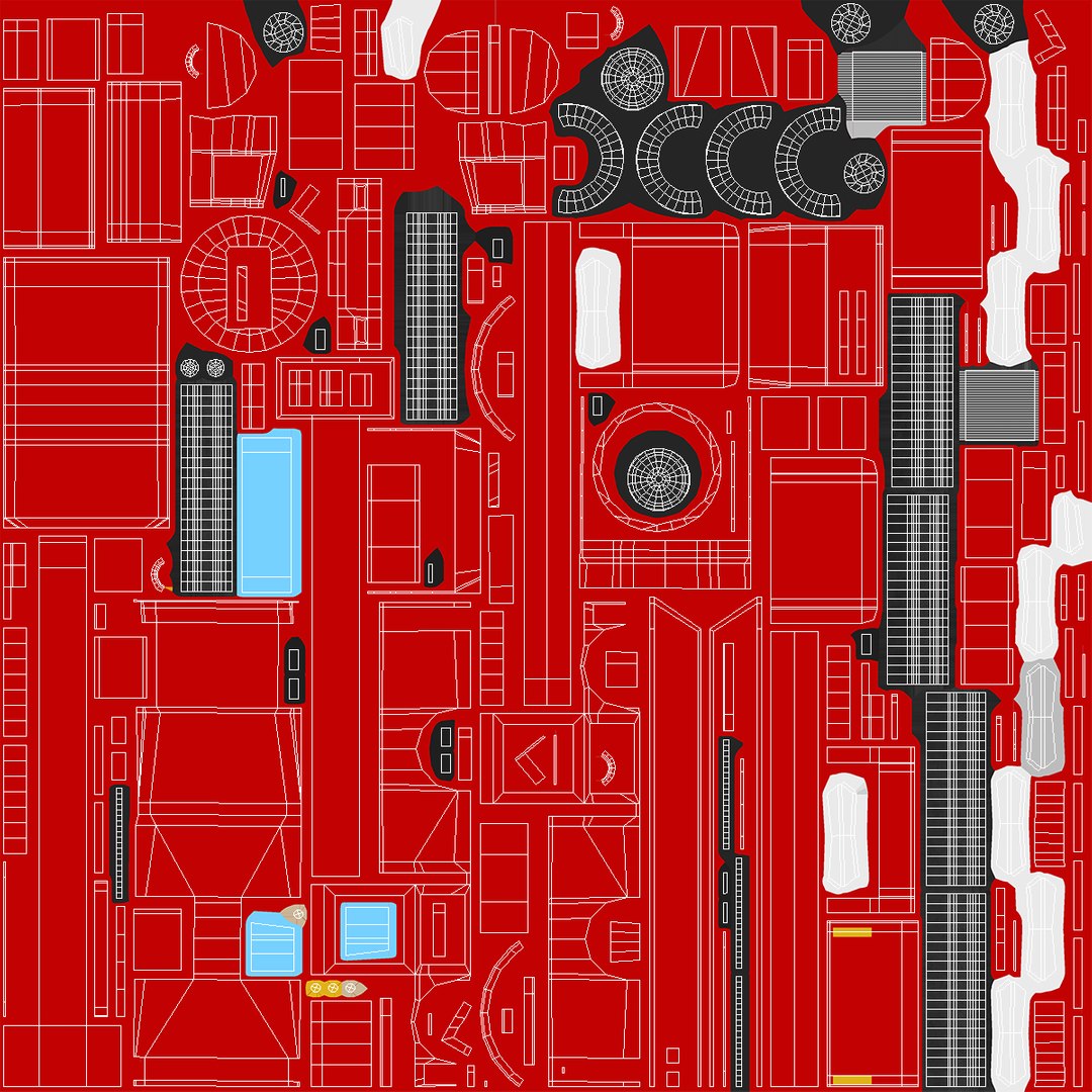 Cartoon Fire Truck 3D - TurboSquid 2418849