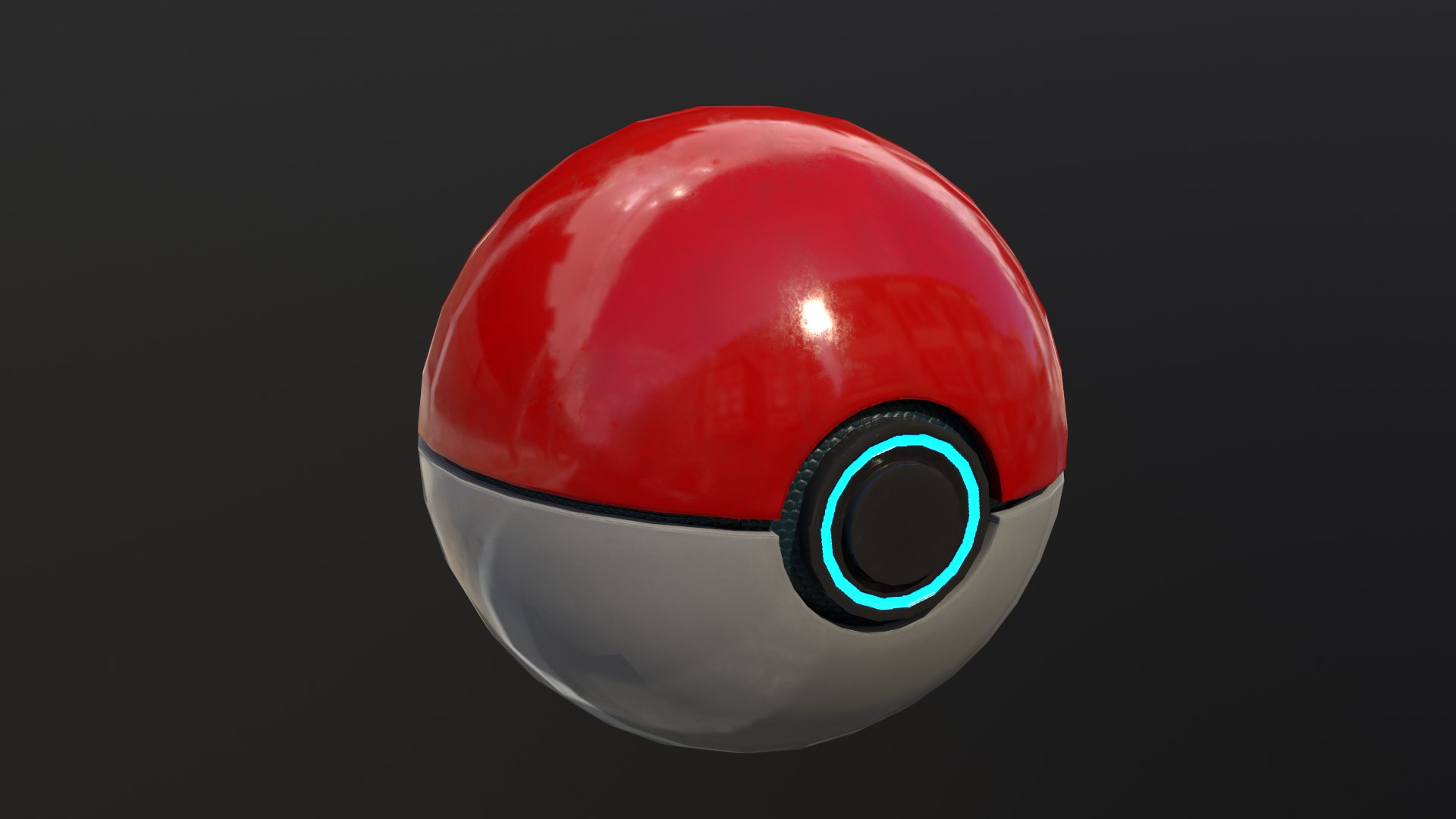 3D Pokeball - TurboSquid 1726659