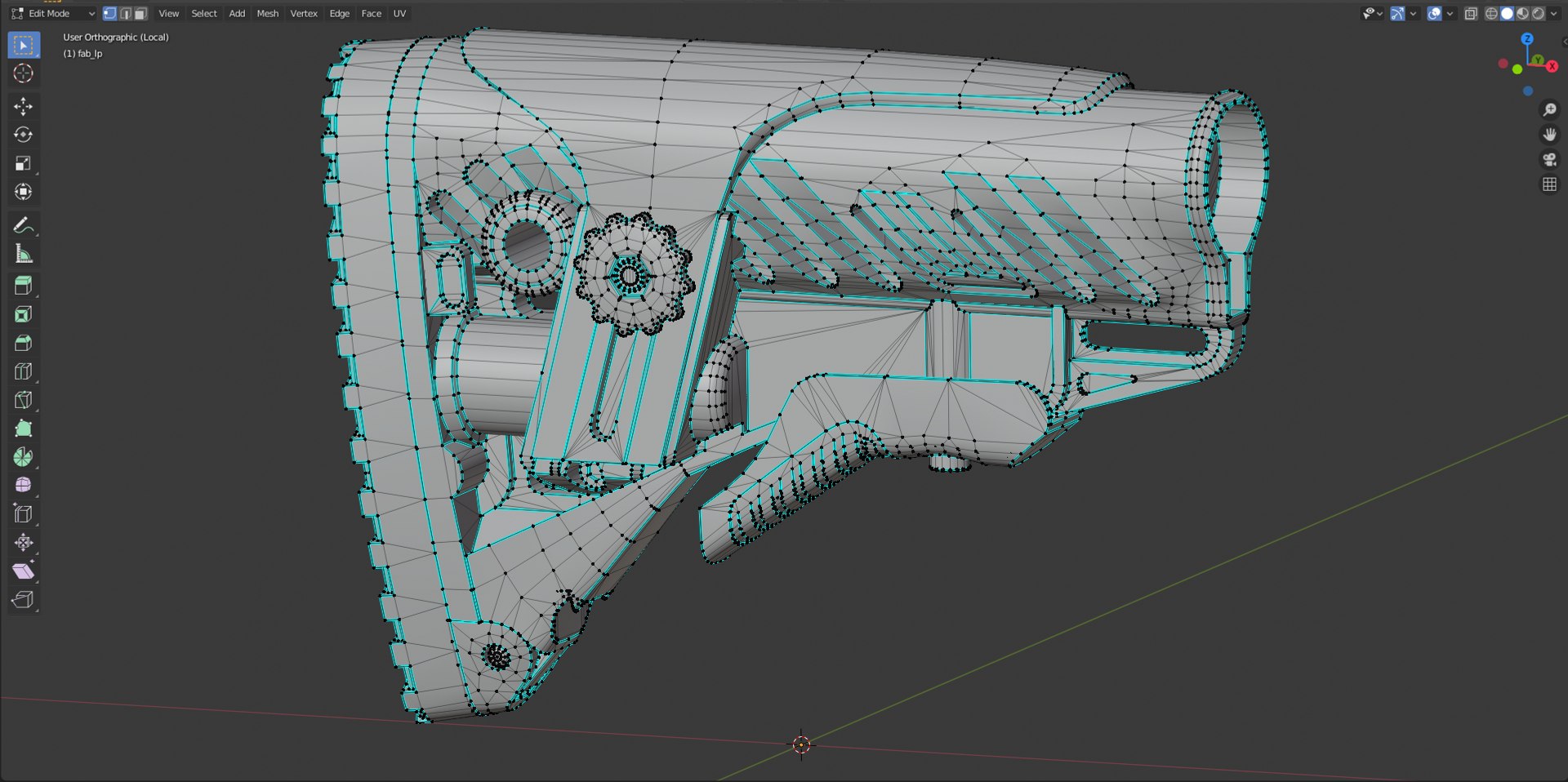 3D Fab Defense Glr 16 - TurboSquid 1530440