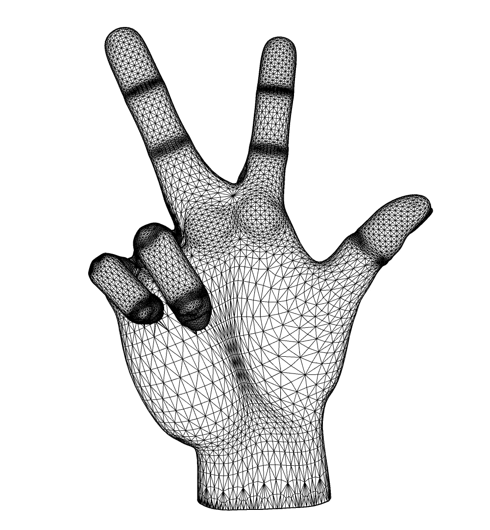 Realistic Hand Model Pose Gesture 13 Model - TurboSquid 1975634