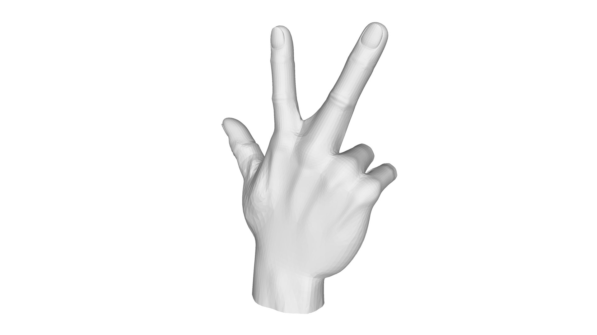 Realistic Hand Model Pose Gesture 13 Model - TurboSquid 1975634