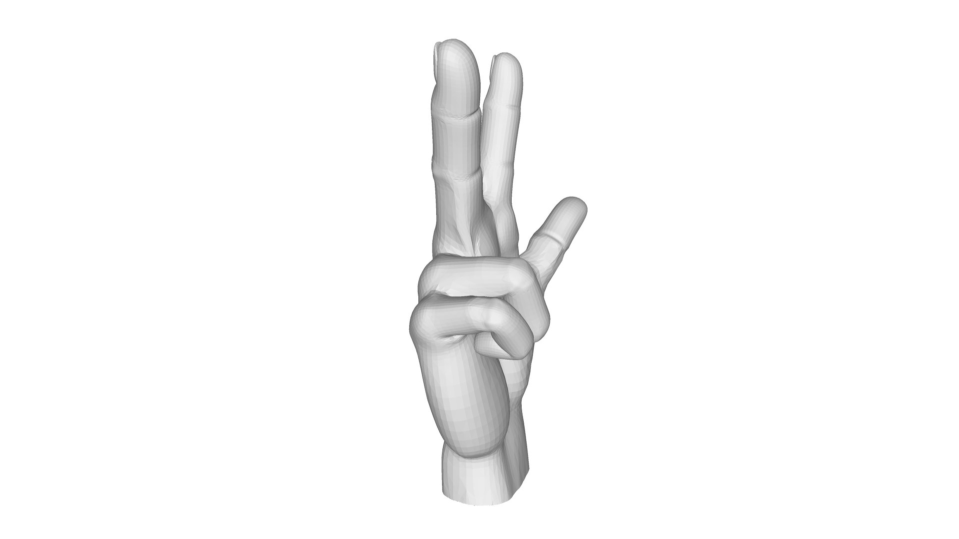 Realistic Hand Model Pose Gesture 13 Model - TurboSquid 1975634