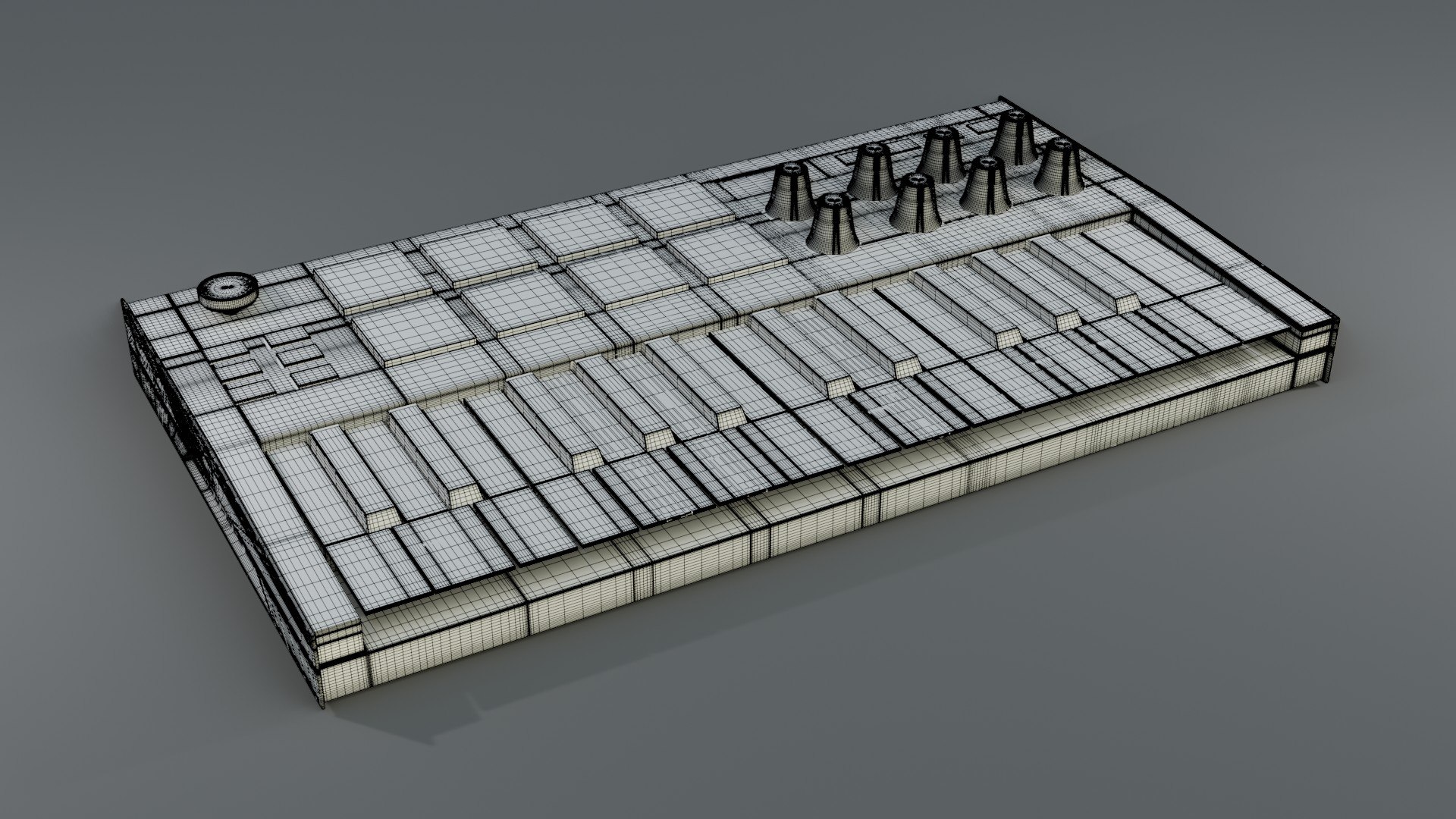 AKAI MPK Mini Piano 3D Model - TurboSquid 1727343