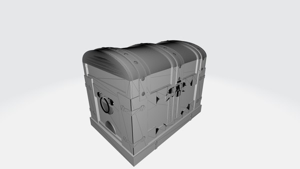 Old Rusted Chest 3D - TurboSquid 1986208