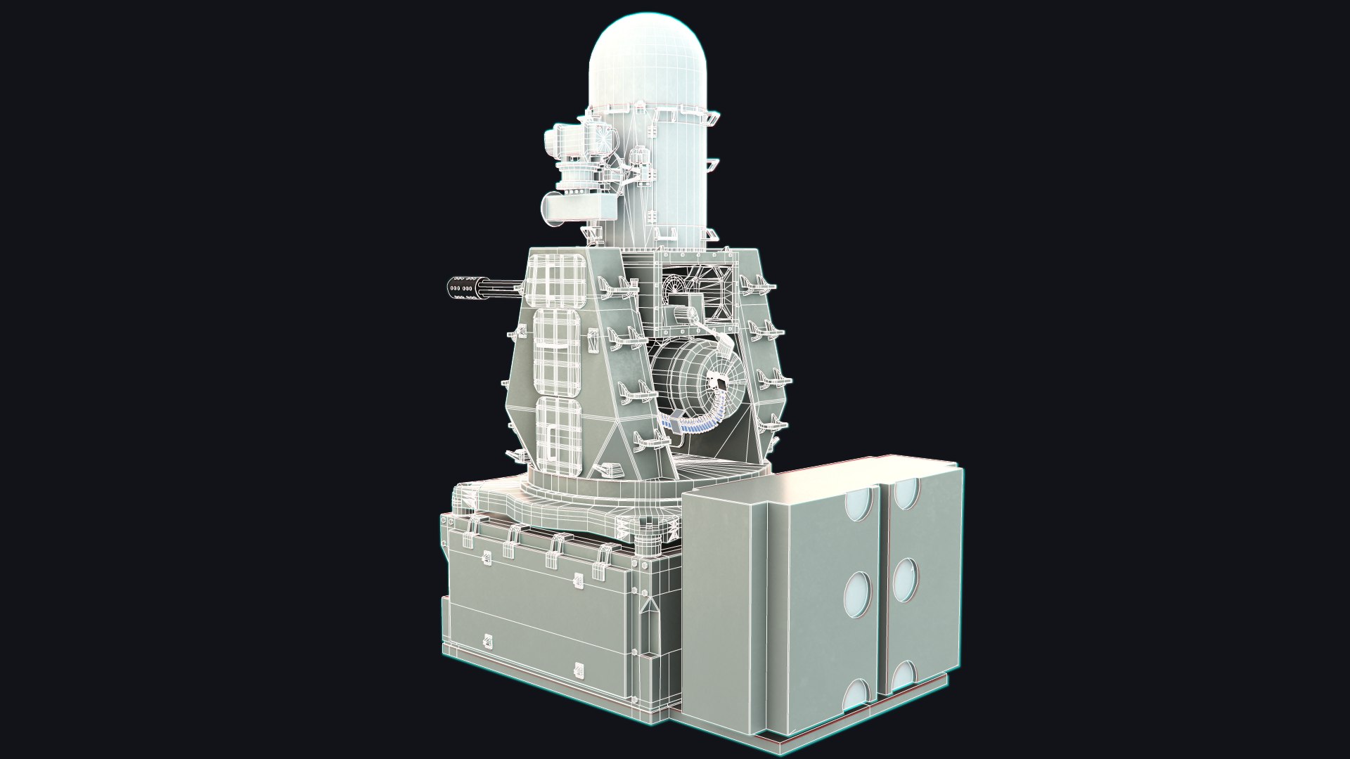 3d obj phalanx weapon