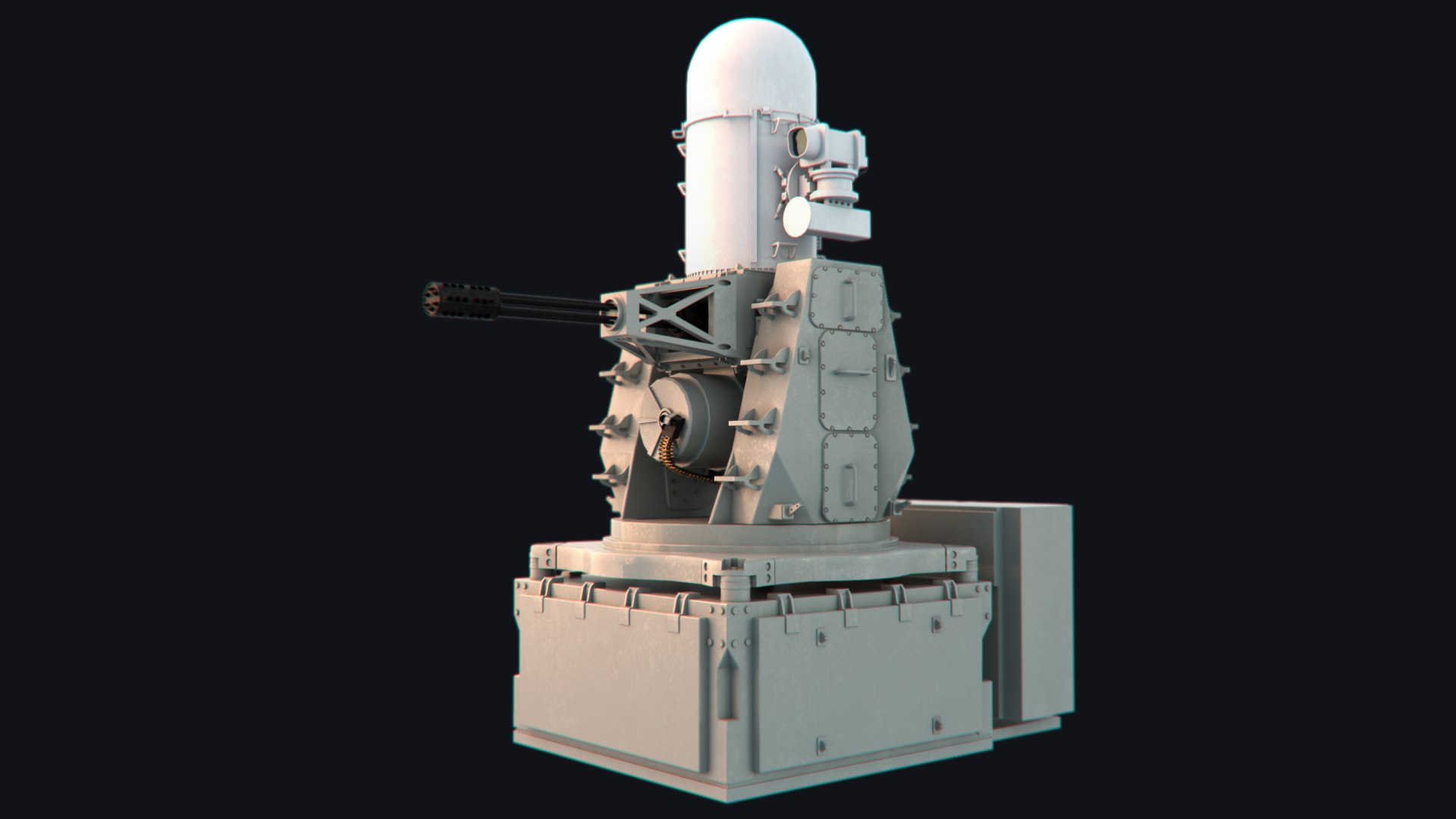 3d obj phalanx weapon