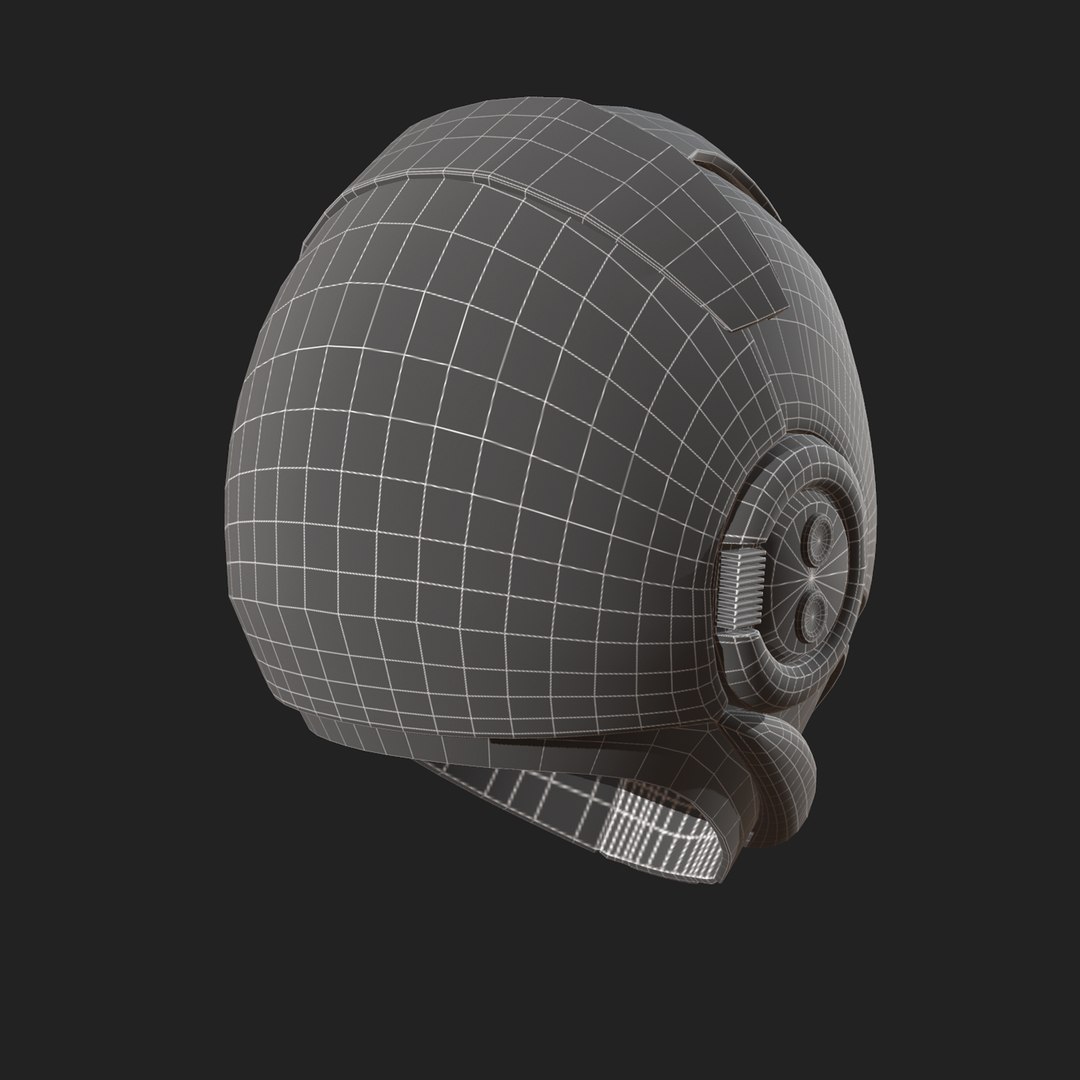 Helmet Character 3D Model - TurboSquid 1496695