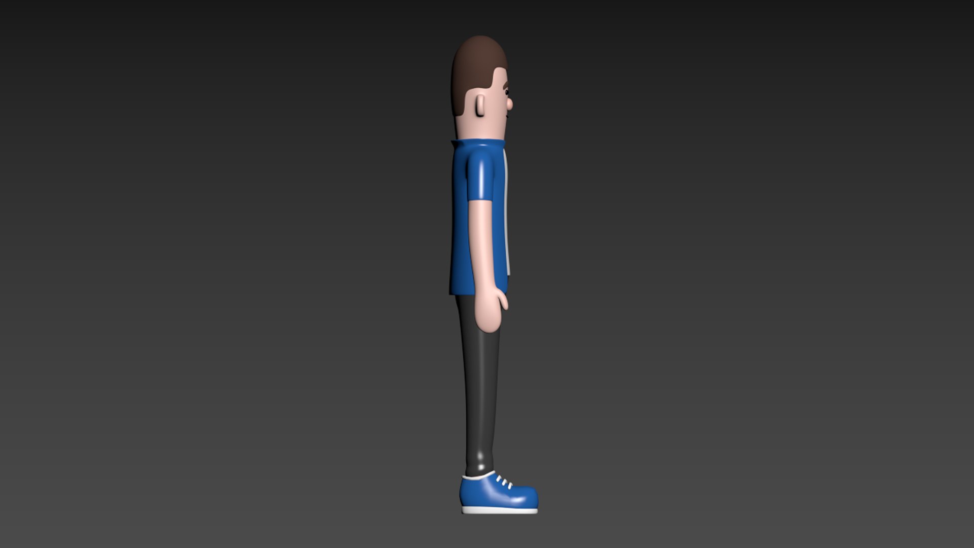 3D Male Cartoon Character 3d Model Rigged Body - TurboSquid 2169997