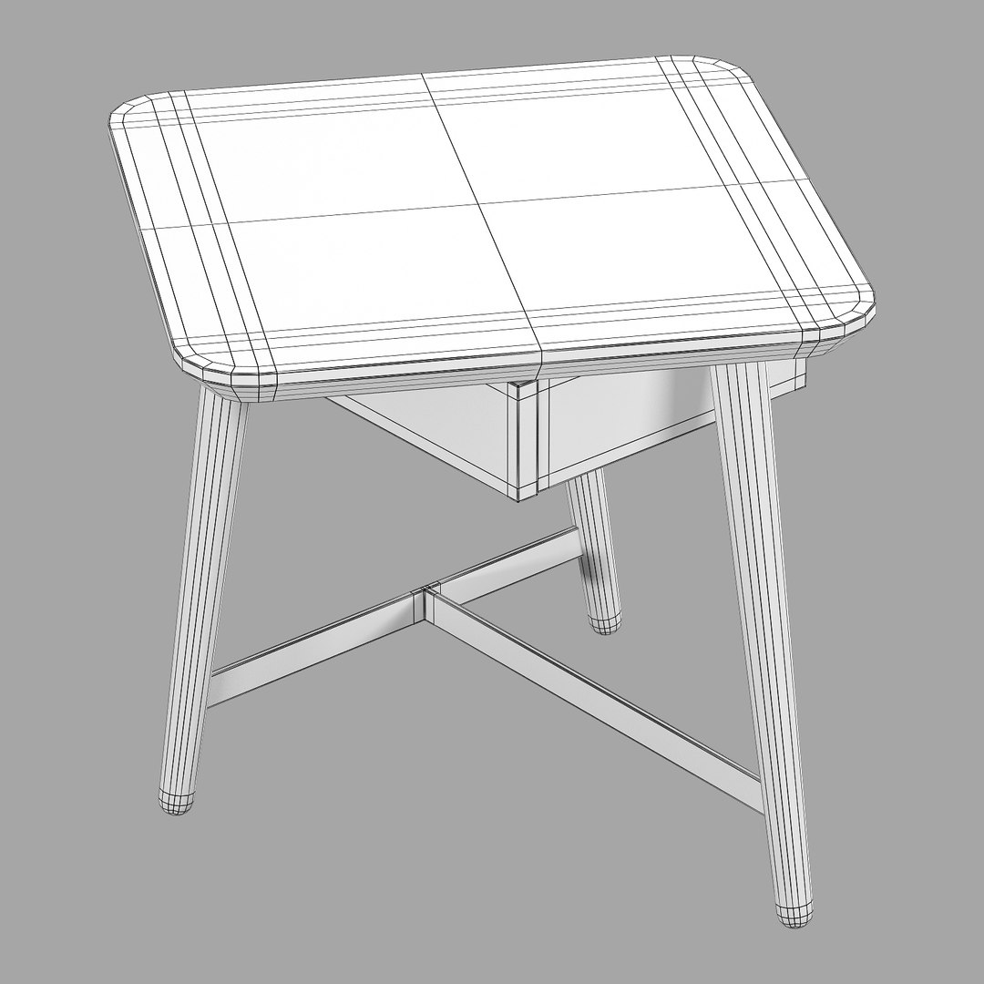 Roche Bobois Octet End Table 3D Model - TurboSquid 2206923