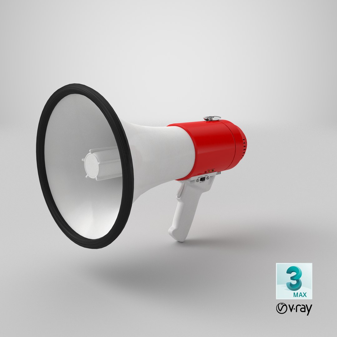 3D Bullhorn - TurboSquid 1912039