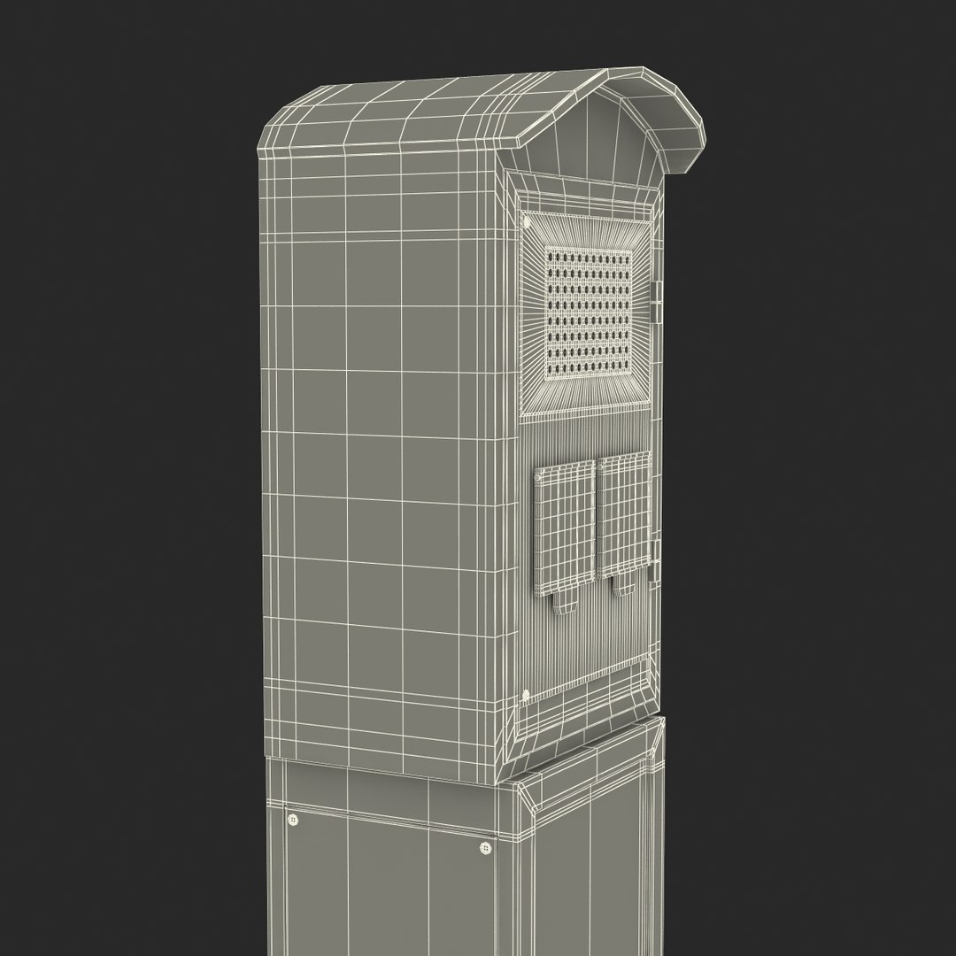 New York Police Box 3D | 1147724 | TurboSquid