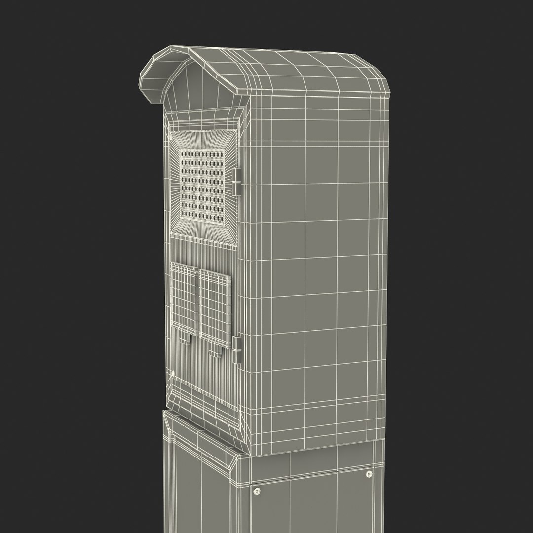 New York Police Box 3D | 1147724 | TurboSquid