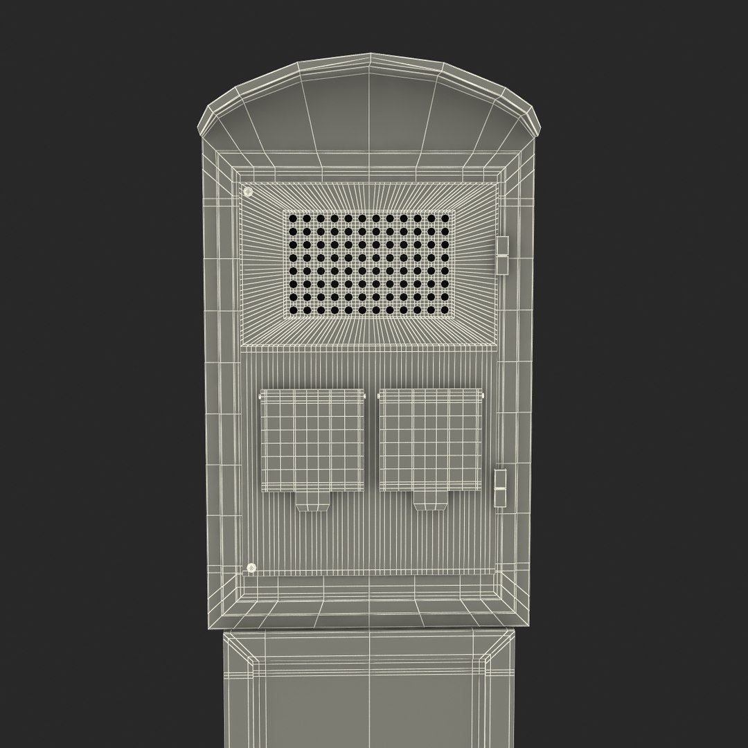 New York Police Box 3D | 1147724 | TurboSquid