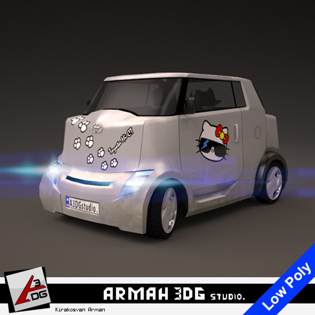 3D toyota hi ct model - TurboSquid 1191950