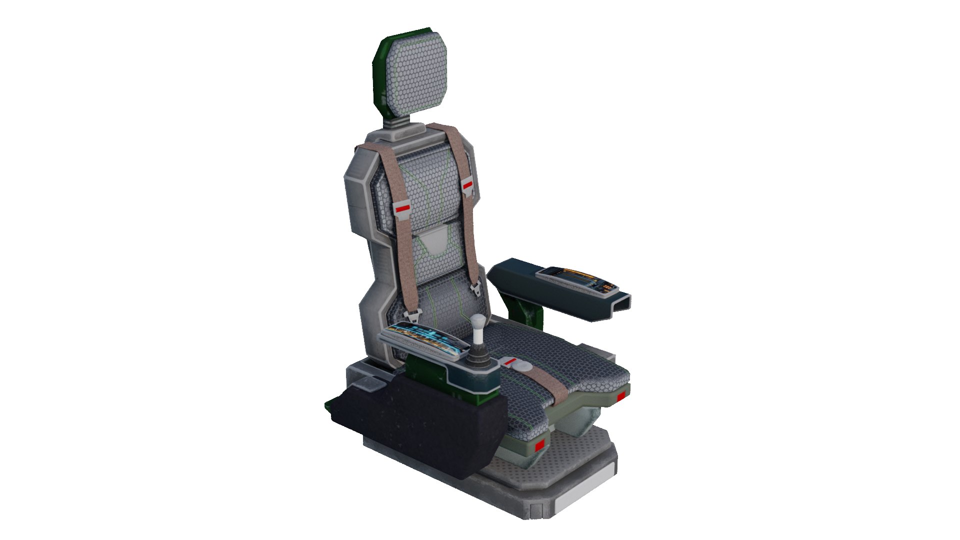 3D Sci-fi Ejection Seat Model - TurboSquid 2264904