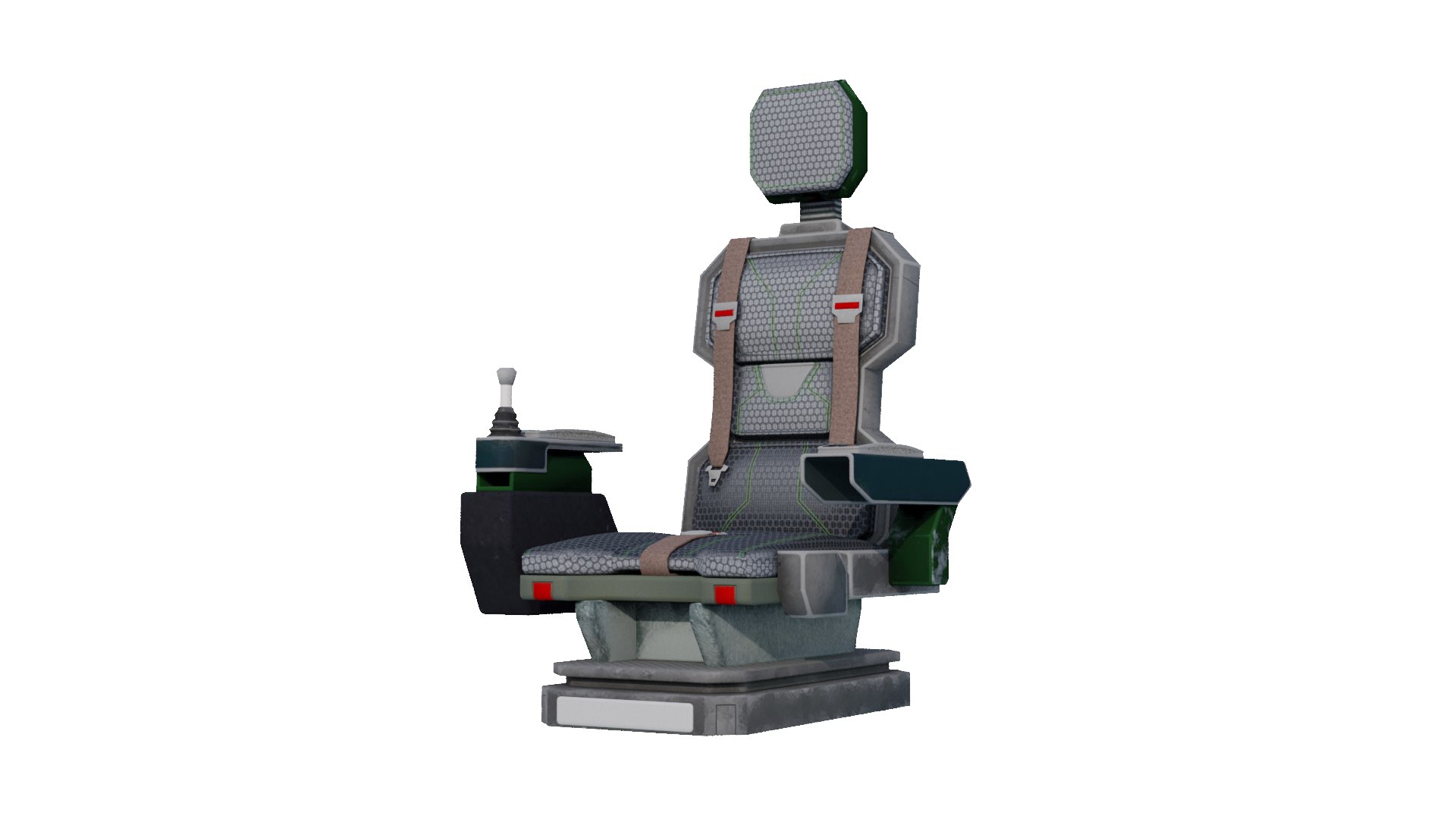 3D Sci-fi Ejection Seat Model - TurboSquid 2264904
