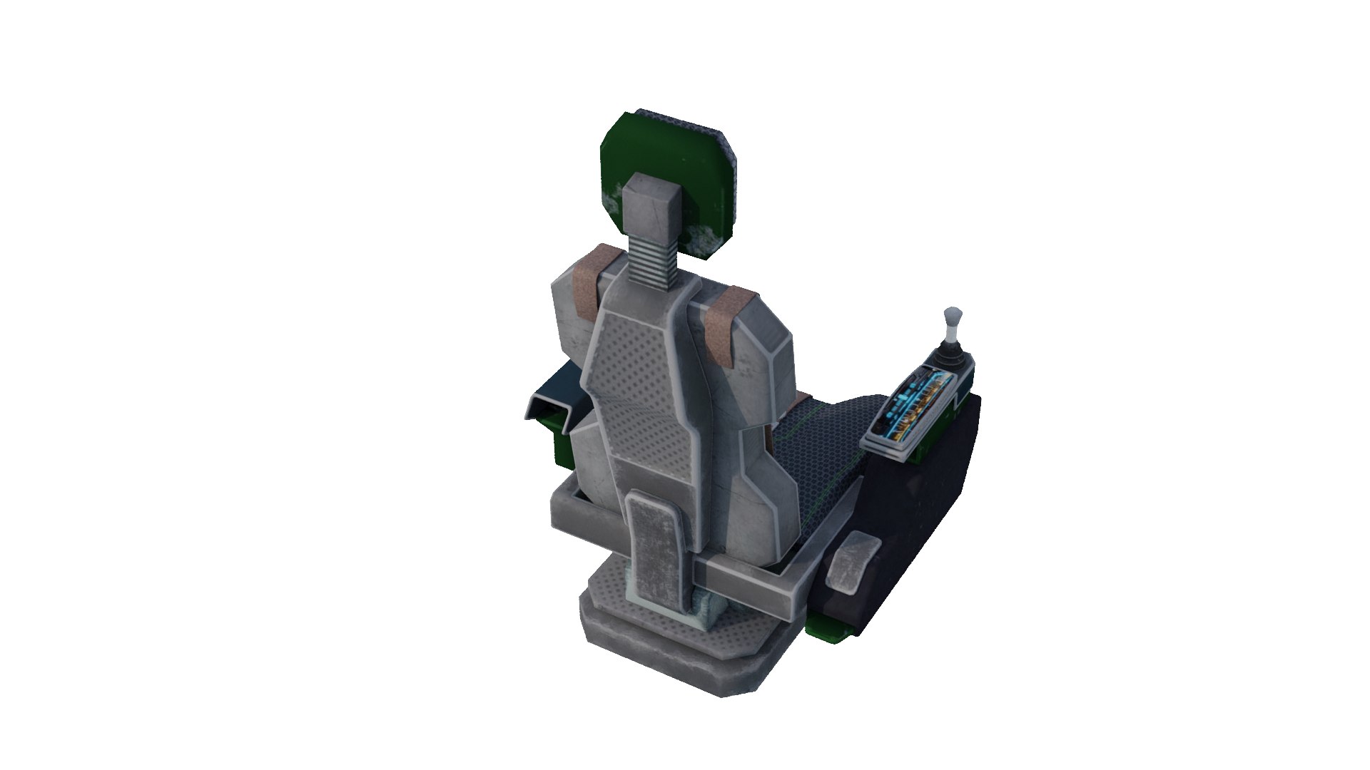 3D Sci-fi Ejection Seat Model - TurboSquid 2264904