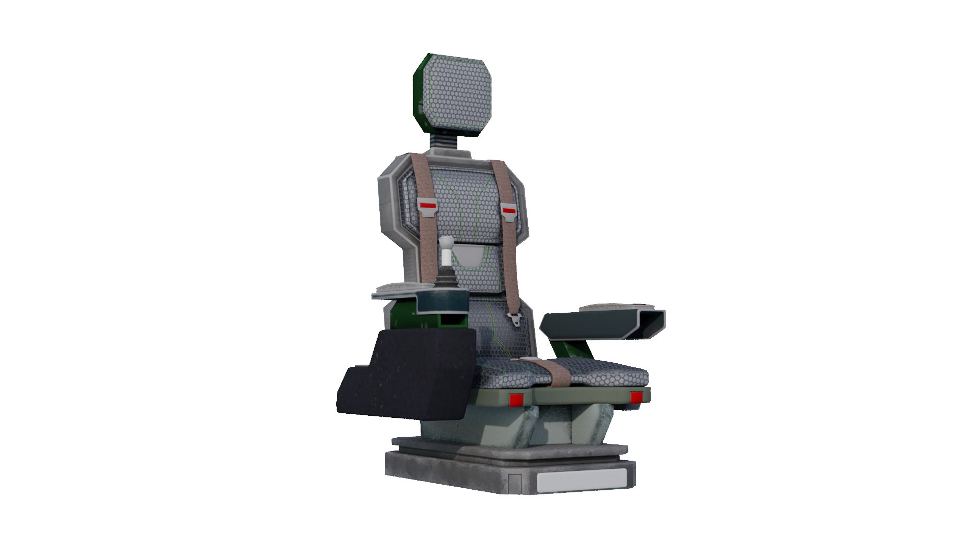 3D Sci-fi Ejection Seat Model - TurboSquid 2264904