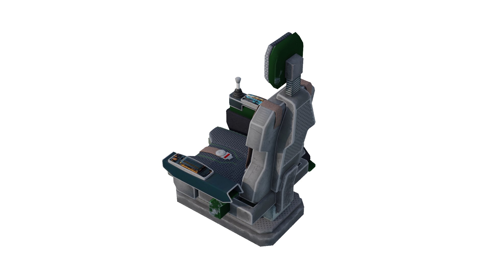 3D Sci-fi Ejection Seat Model - TurboSquid 2264904