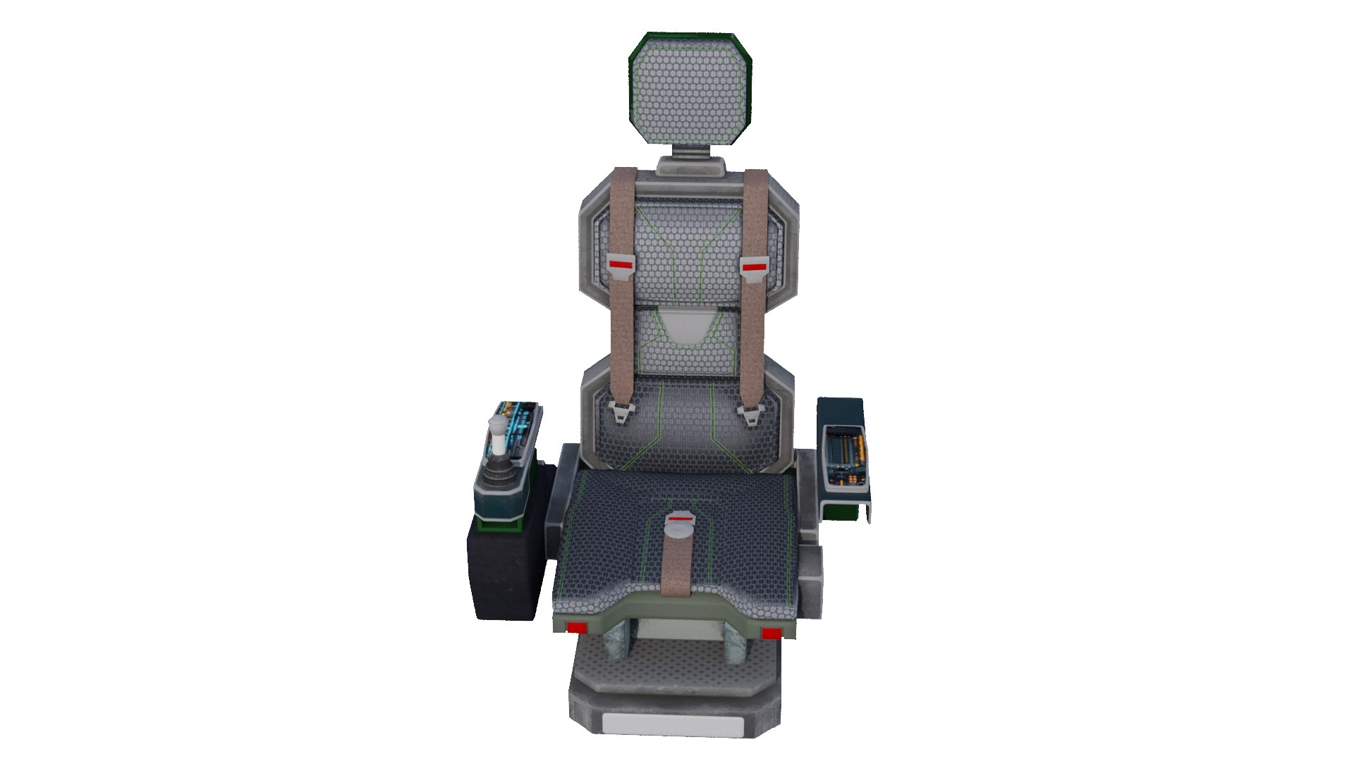 3D Sci-fi Ejection Seat Model - TurboSquid 2264904