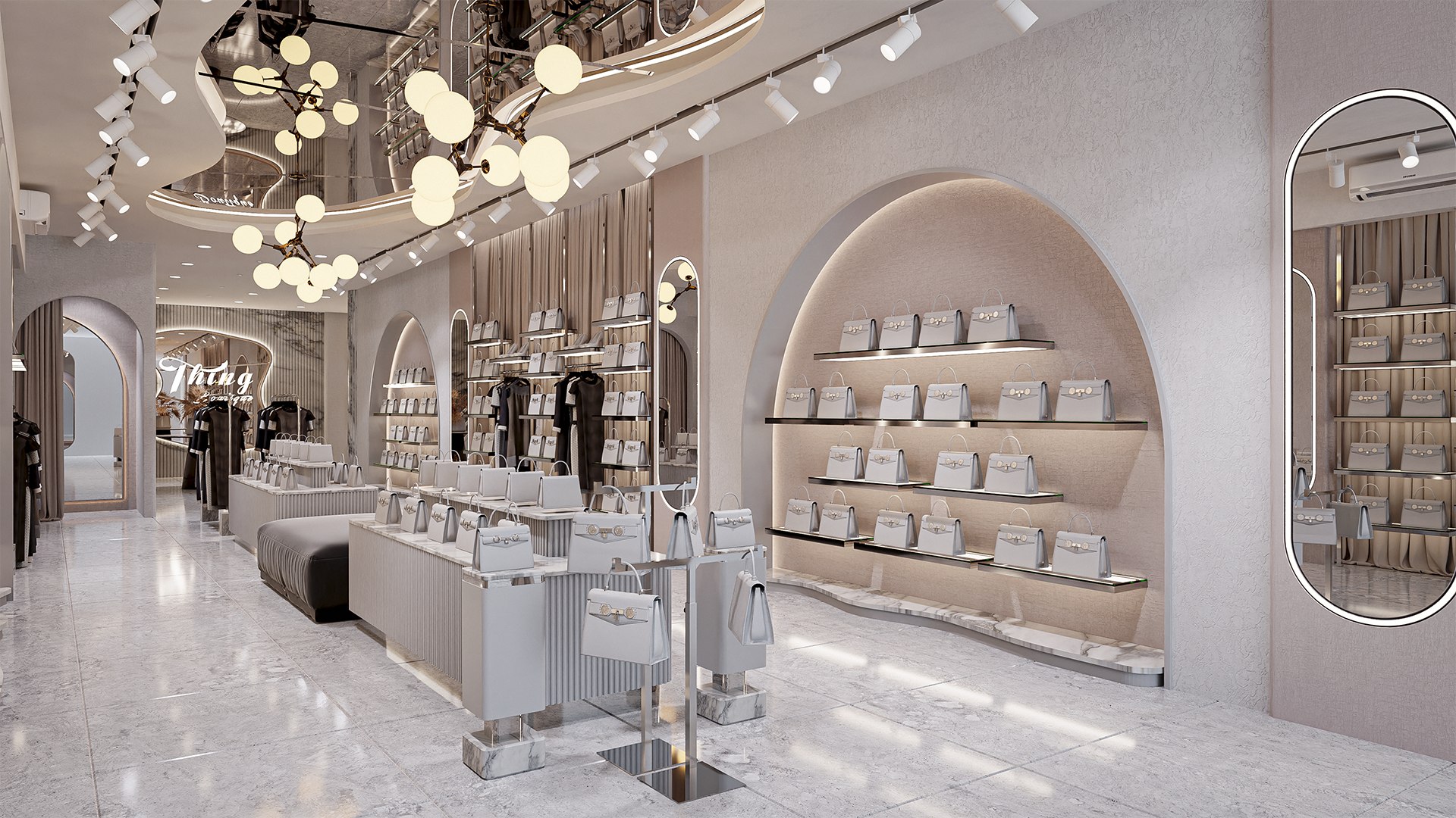 Clothing Store - Modern Style Blender - Fbx - Obj 3D model - TurboSquid ...