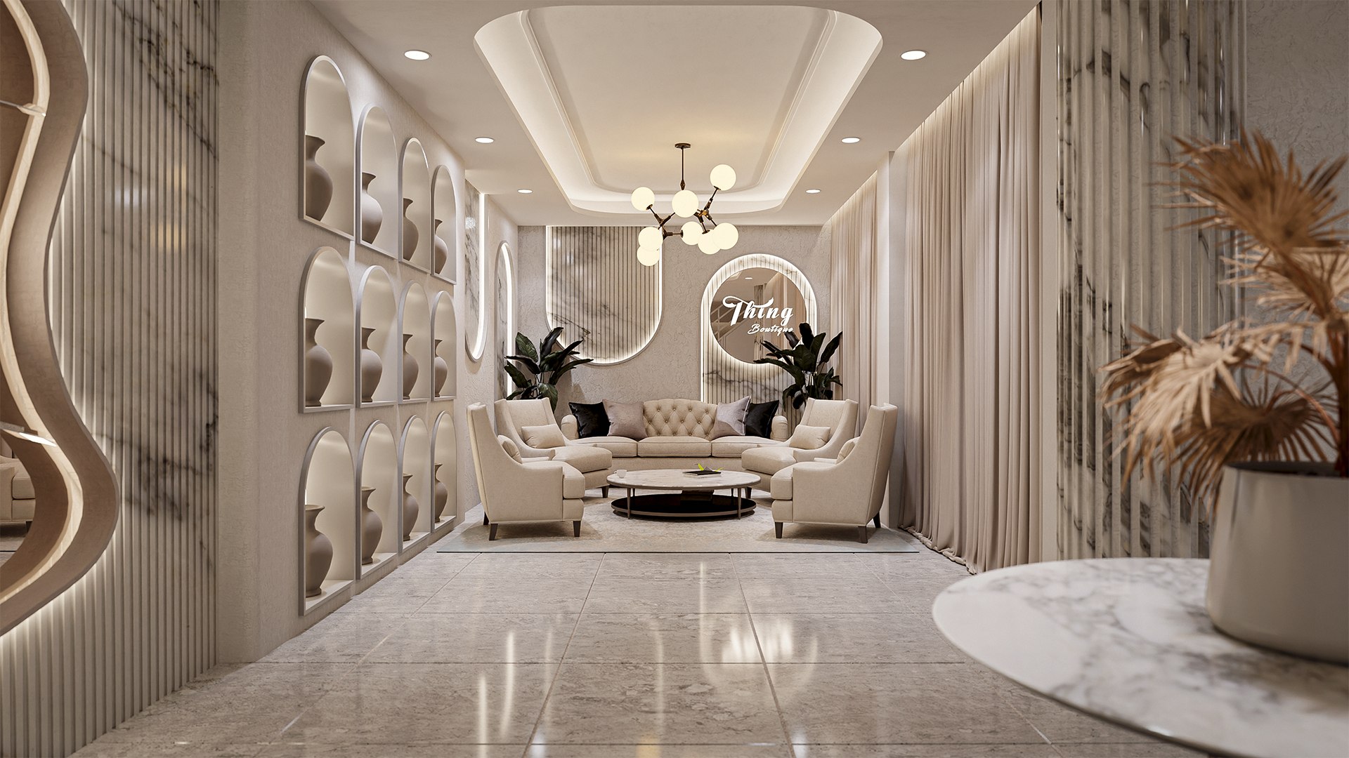 Clothing Store - Modern Style Blender - Fbx - Obj 3D model - TurboSquid ...