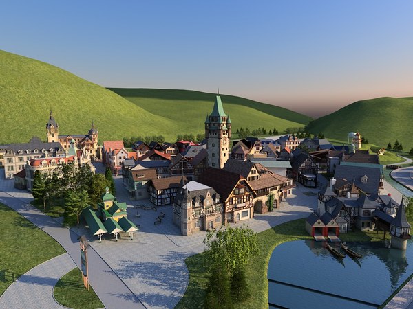 Village 3D Models for Download | TurboSquid