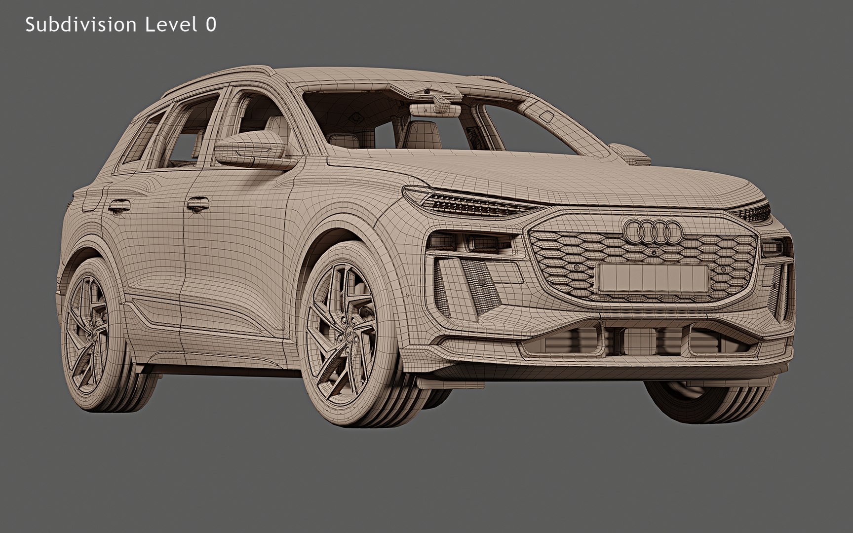 2025 Audi Q6 E-tron Quattro 3D Model - TurboSquid 2287797
